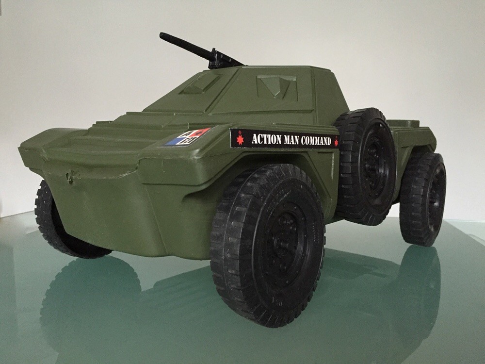 Action Man Armoured Car Stickers | eBay