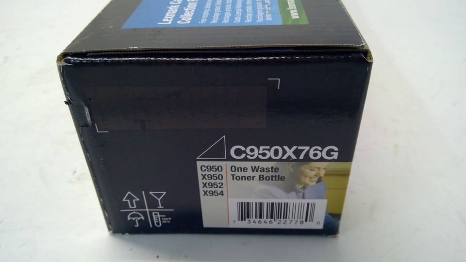 C950X76G New Genuine Lexmark Toner Waste Bottle for the C950 X950 X952 ...