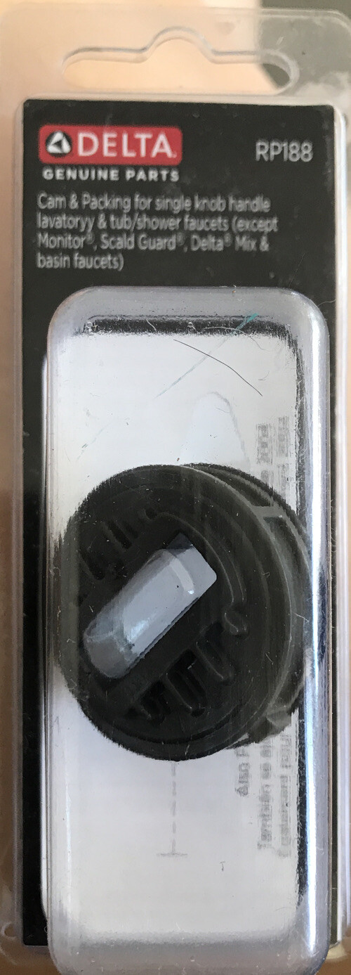 Delta Genuine Parts- Cam & Packing for Single Handle Levers RP188 - NEW ...