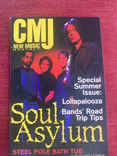 CMJ New Music Magazine 1995 Soul Asylum Lollapalooza Clutch Steel Pole ...