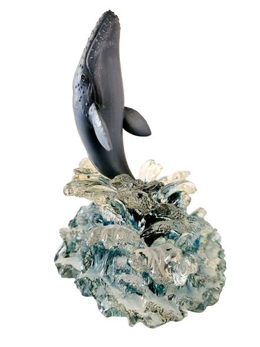 Wyland Dakin Artist Collection Acrylic CA Gray Whale New Sculpture ...