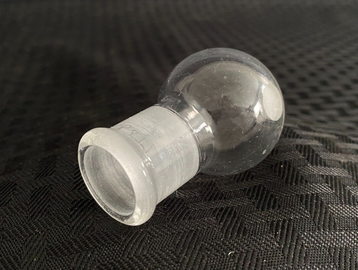 Laboratory Glass 20mL Single Neck Round Bottom Boiling Flask 19/22 ...