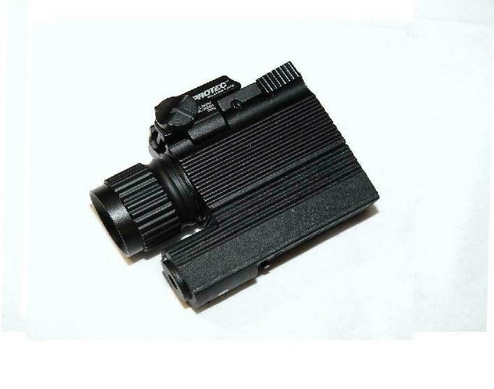 PROTEC RM190LSG White flashlight & Green Lazer Light for Pistols & Guns ...