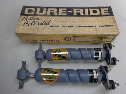 1965-70 Mustang 1967-70 Cougar Cure-Ride 50/50 FRONT HPC Vintage Shocks ...