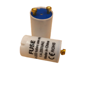 2 x LED Fluorescent Tubes Starter Fuse LED Light Bulb Starter Fuse UK ...