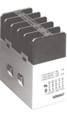 Omron 3PST-NO, SPST-NC Panel Mount Non-Latching Relay, 100-120V Coil ...
