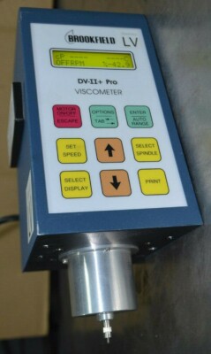 BROOKFIELD DV-II+Pro VISCOMETER [#A204] | eBay