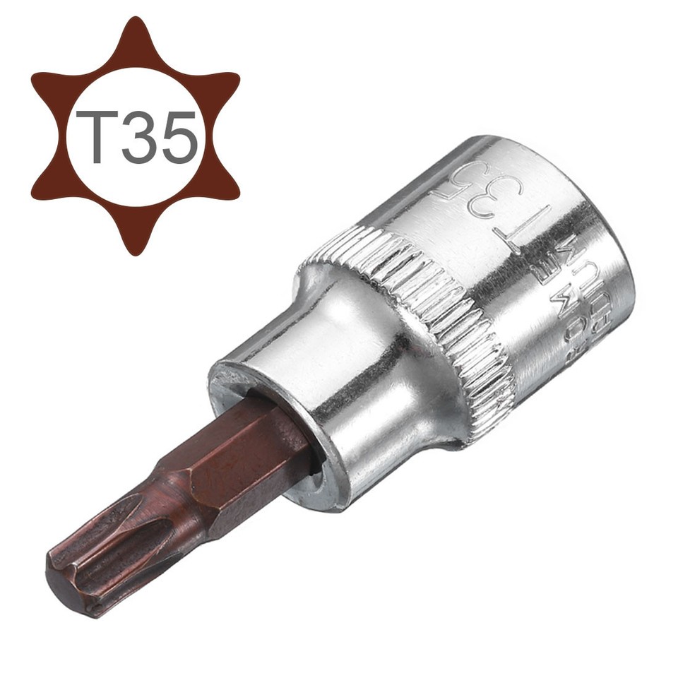 2Pcs 3/8-Inch Drive T35 Torx Bit Socket S2 Steel | eBay