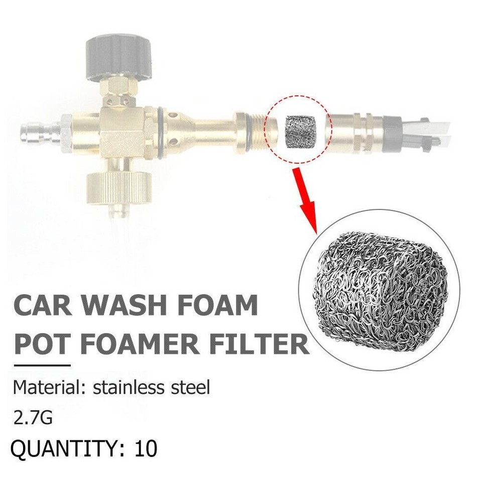 The Newest Foam Lance Filters Stainless Steel High Quality Gauze Filter ...