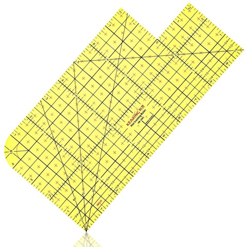 Hot Ironing Ruler, Heat Resistant Hemmer Ruler Sewing Tools Measuring ...