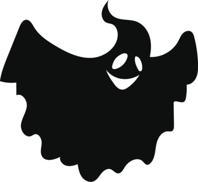 Ghost #3 Vinyl Decal Bumper Sticker Spooky Halloween Scary Horror ...