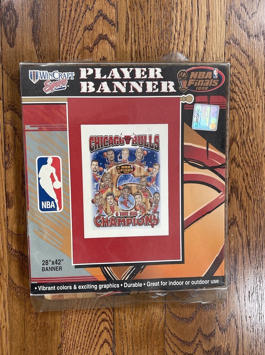 Chicago Bulls Banners Chicago Bulls World Champions Banners Acrylic