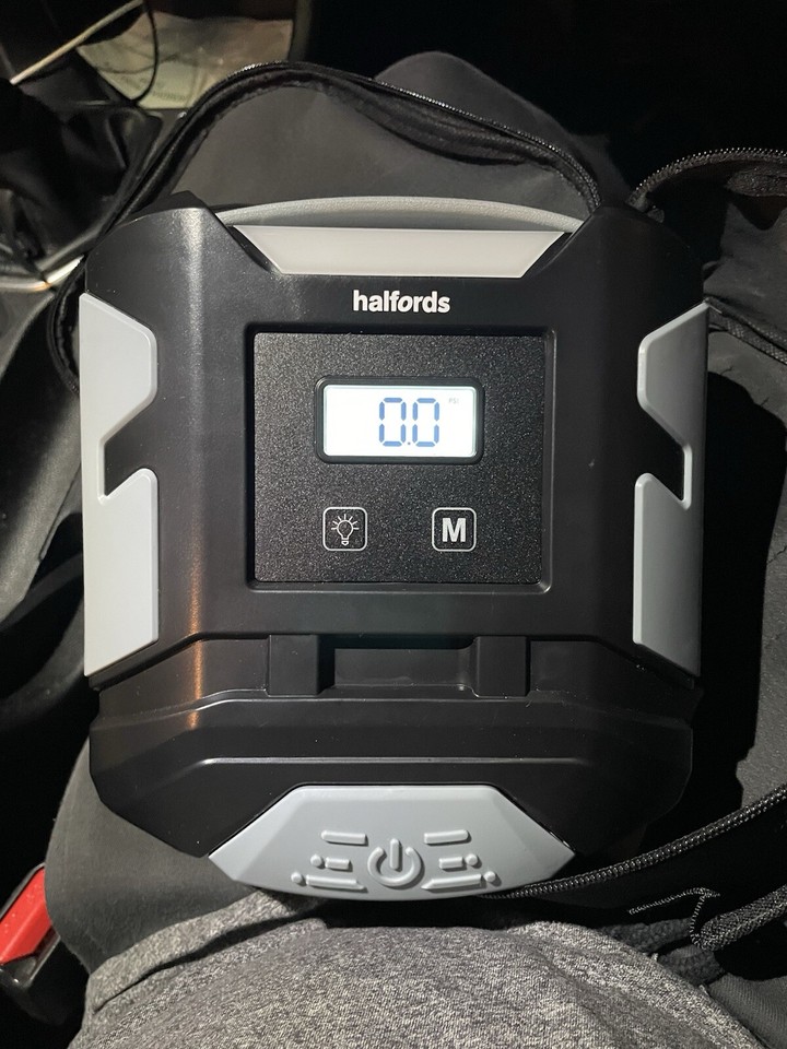 Halfords Digital Tyre Inflator RRP £45 OPEN BOX UNUSED | eBay