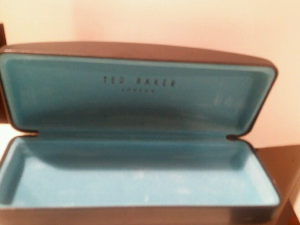 Ted Baker London Sunglasses Case Black Large Eyewear Hardcase ...