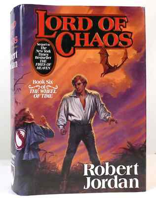 ROBERT JORDON LORD OF CHAOS HARDCOVER TRUE 1ST EDITION 1ST PRINTING ...
