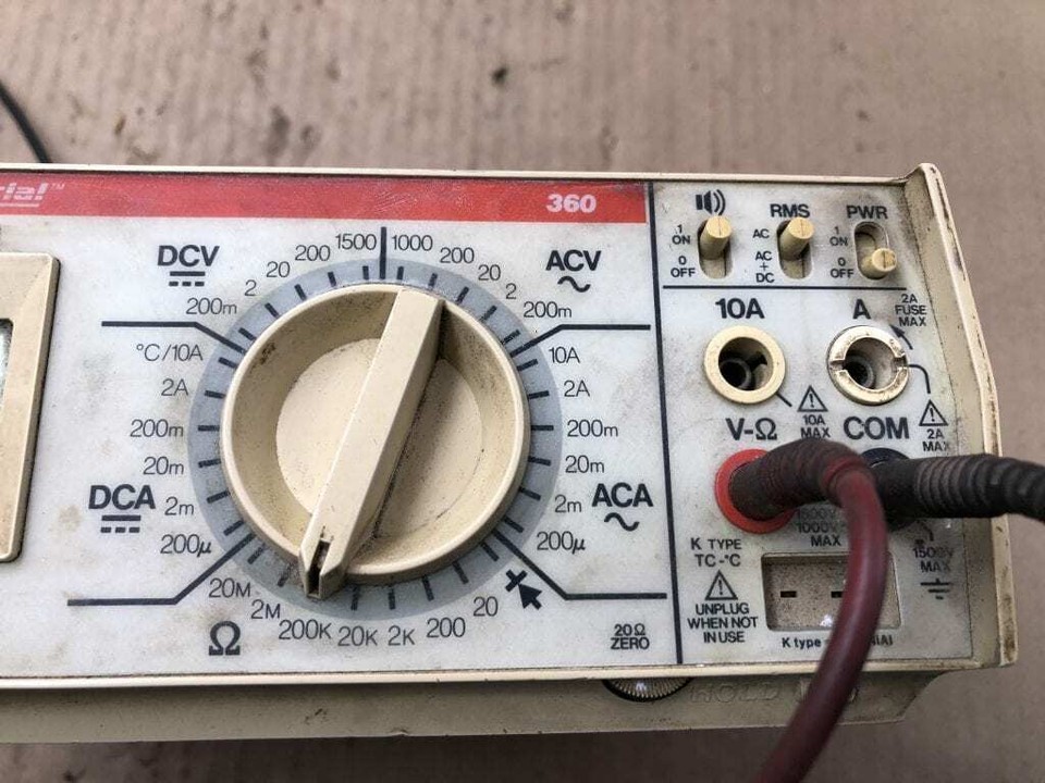 Beckman Industrial 360 Digital Multimeter | eBay