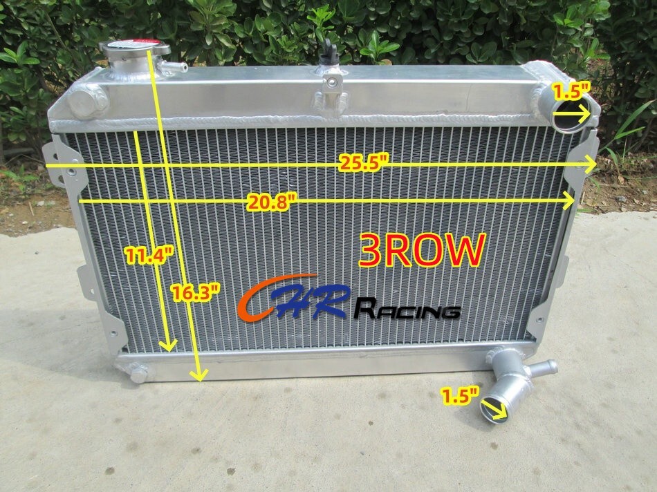 3ROW Aluminum Radiator For Mazda RX-7 RX7 SA/FB S1 S2 S3 12A/13B 1979 ...