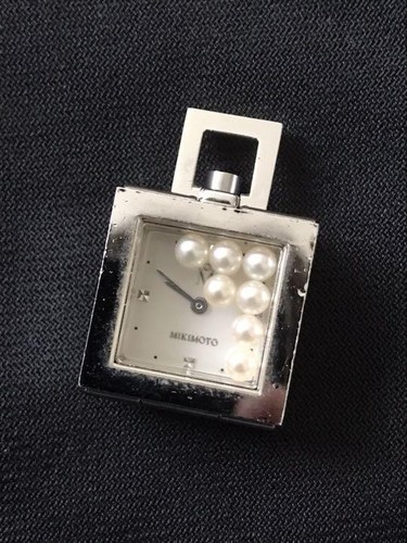 Mikimoto watch, pearl top, necklace, working item #1 | eBay