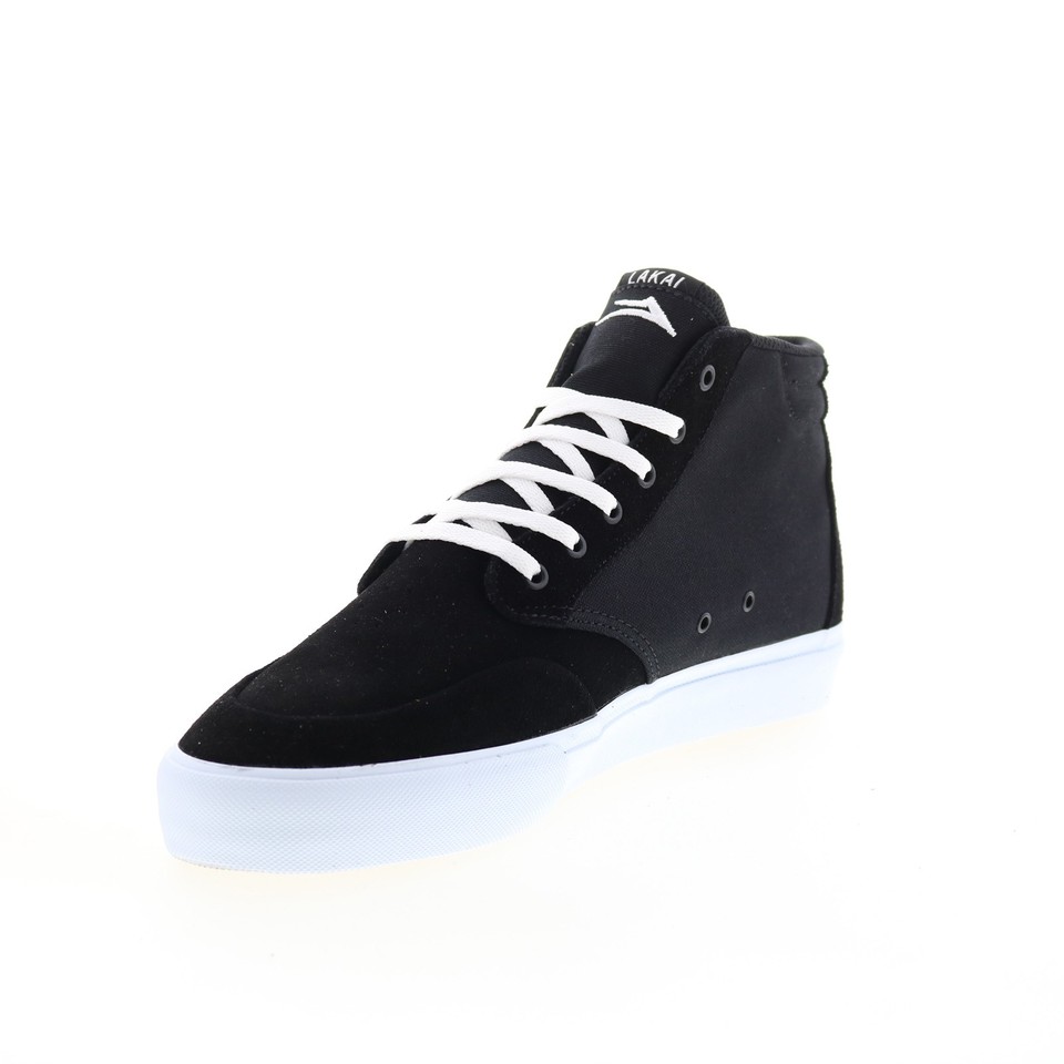 Lakai Riley 3 High MS1240096A00 Mens Black Skate Inspired Sneakers ...