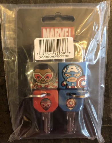 Marvel Captain America Falcon Travel Lock Padlock and Key - Set of 2 ...