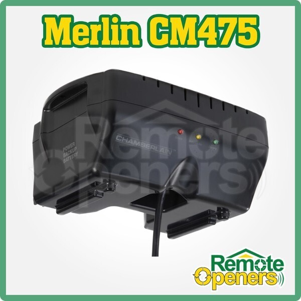 EverCharge Battery back Up CM475 Compatible With Chamberlain Merlin ...