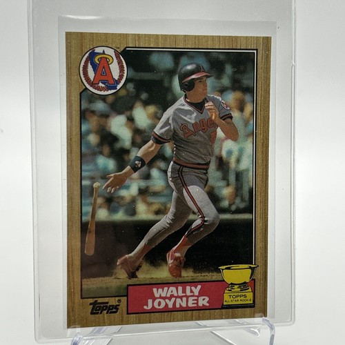 1987 Topps Wally Joyner Rookie Baseball Card #80 Mint FREE SHIPPING | eBay