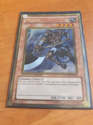 Mezuki GLD3 en018 Gold Rare anglaise (GLD3 fr018) | eBay