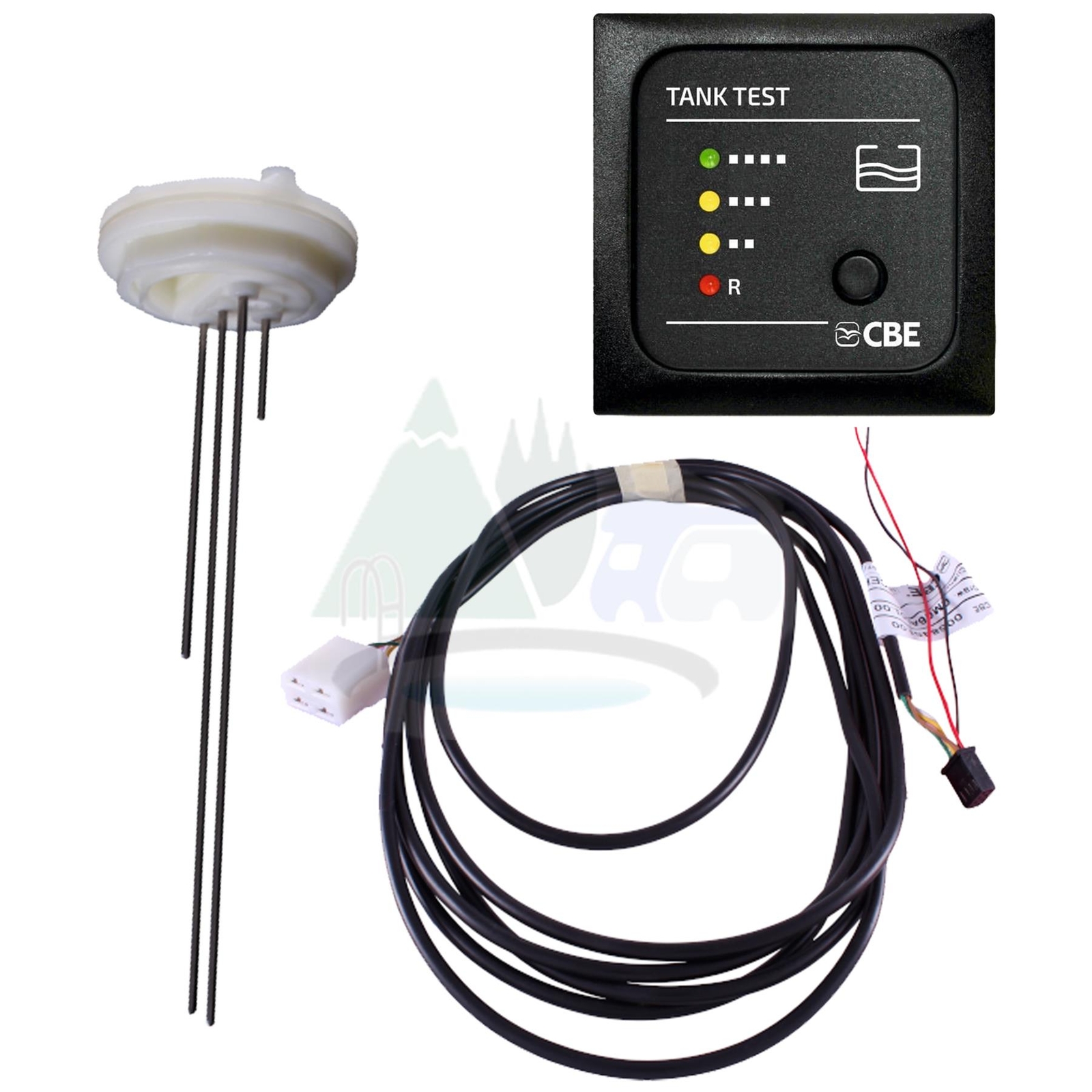 CBE FRESH WATER TANK LEVEL KIT GREY FOR CAMPERVAN MOTORHOME CARAVAN ...