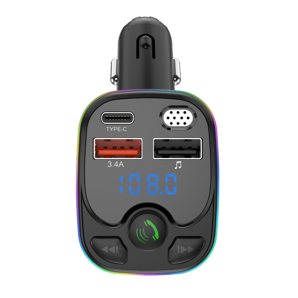 USB FM Modulator Adapter Quick Charging New FM Transmitter Car | eBay