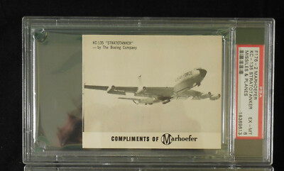 1960 Marhoefer Meats Missles & Planes PSA 6 KC135 Stratotanker BEST ...