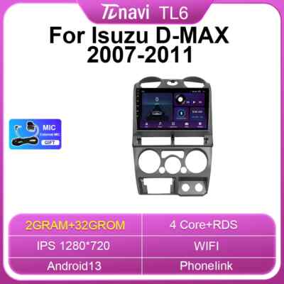 Auto Android Screen For Isuzu D-max DMAX Car Stereo Player Radio GPS ...