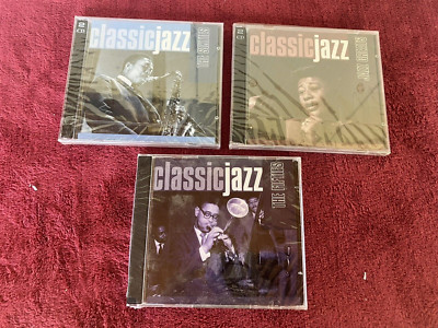 Time Life Classic Jazz CD's: The 50's, 60's & Greats~Sealed--Free Ship ...