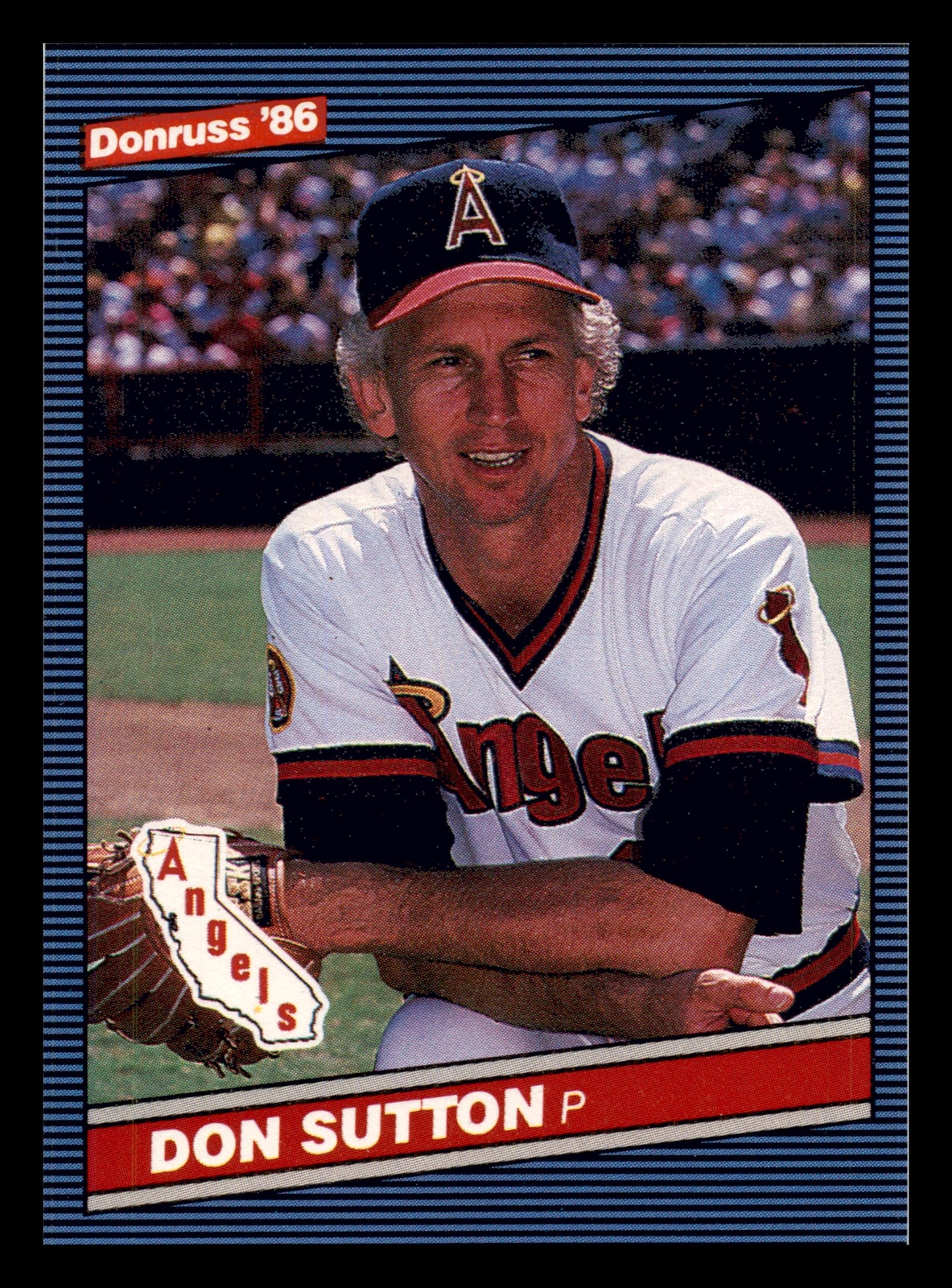 1986 Donruss Don Sutton HOF #611 California Angels Mint | eBay