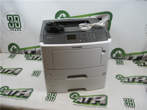 Lexmark MS415dn monochrome laser printer w/ Cables | eBay