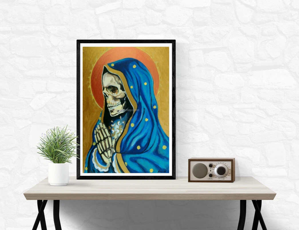 Mexican Grim Reaper Art