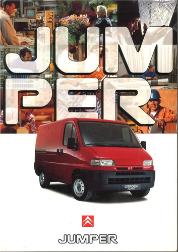 Catalogue brochure dossier presse Citroën Jumper lancement 01.1994 FR | eBay