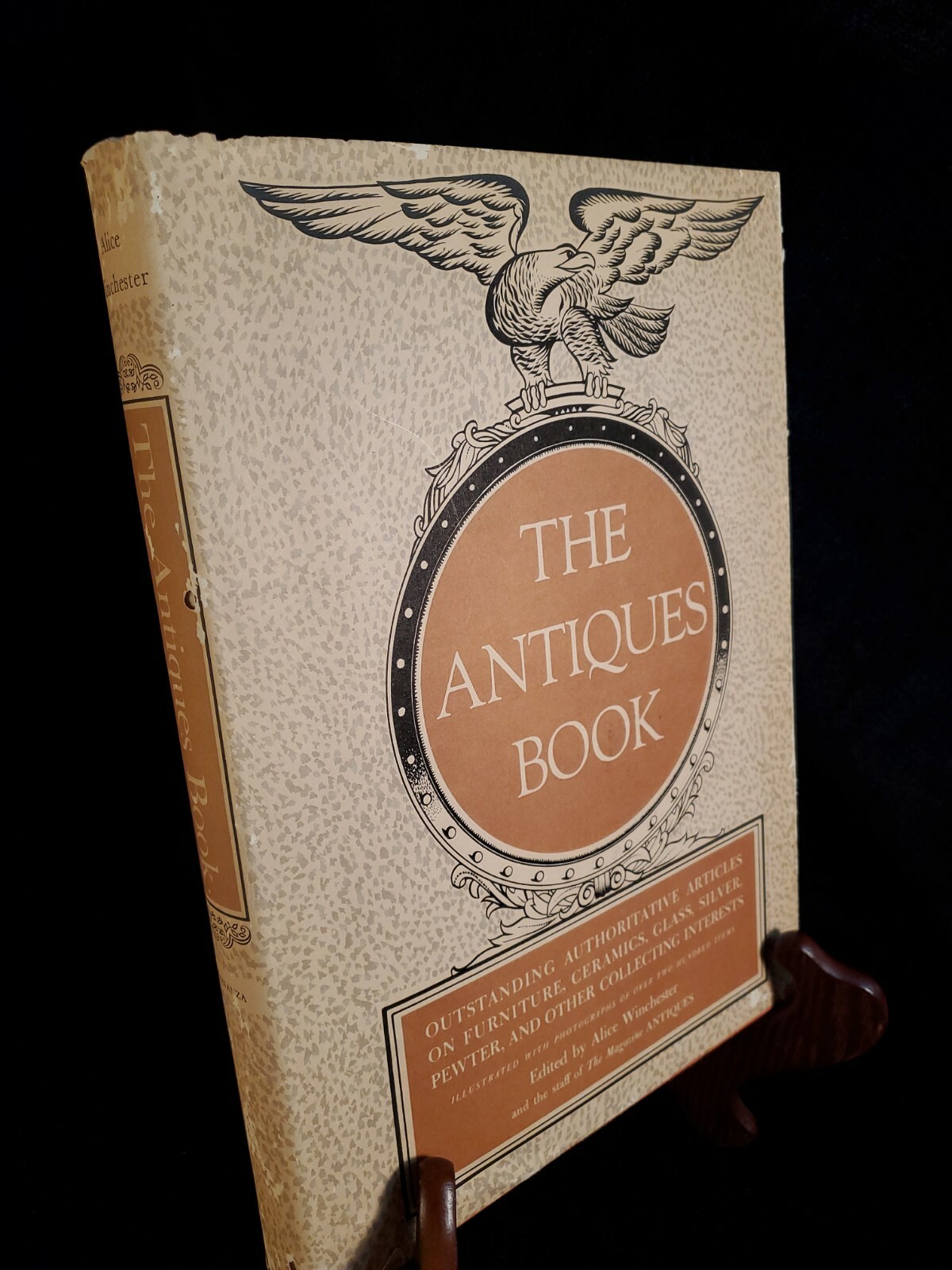 1950 THE ANTIQUES BOOK Hardcover Alice Winchester Bonanza Books | eBay