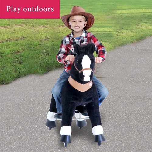 PonyCycle® UX426 Authentic Ride on Pony Toy Horse Ages 4-8 Black | eBay