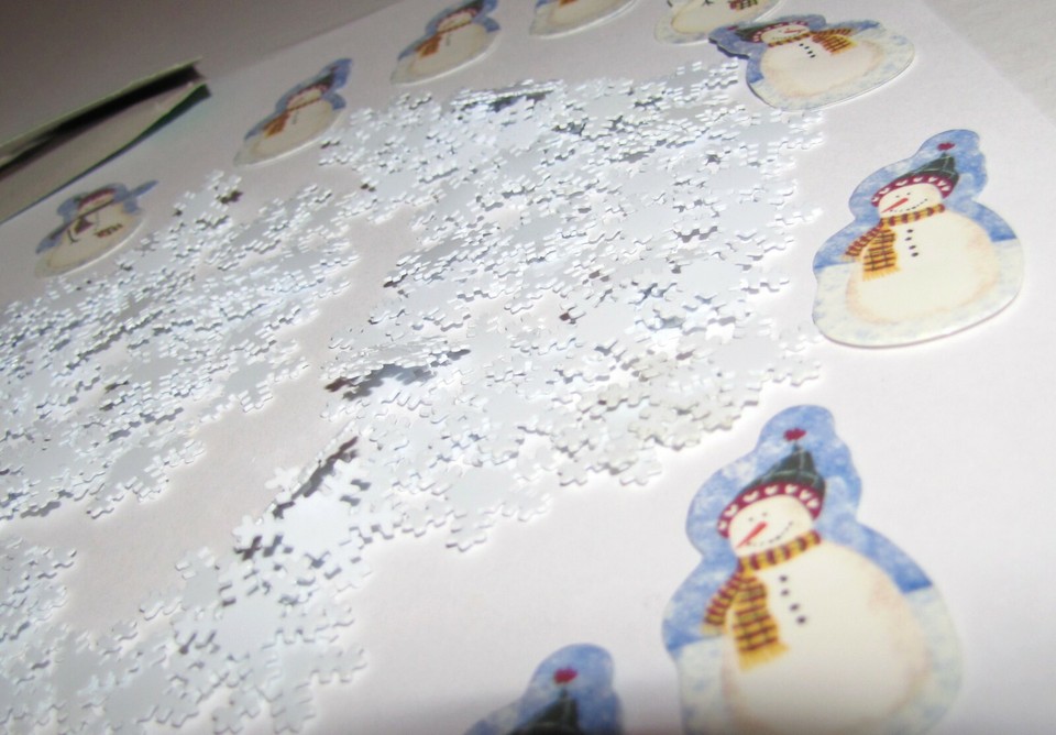 Let it Snow Confetti #029136, Winter Confetti, Snowman Confetti, 1/2 oz ...