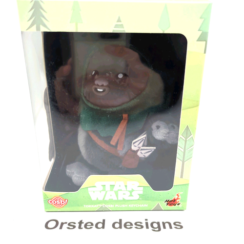 Hot Toys Cosbi Ewoks Tokkat Plush Keychain Star Wars Celebration Japan ...