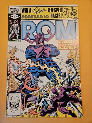 ROM #26 vintage Marvel comic book 1982 GALACTUS Near Mint Beauty! | eBay