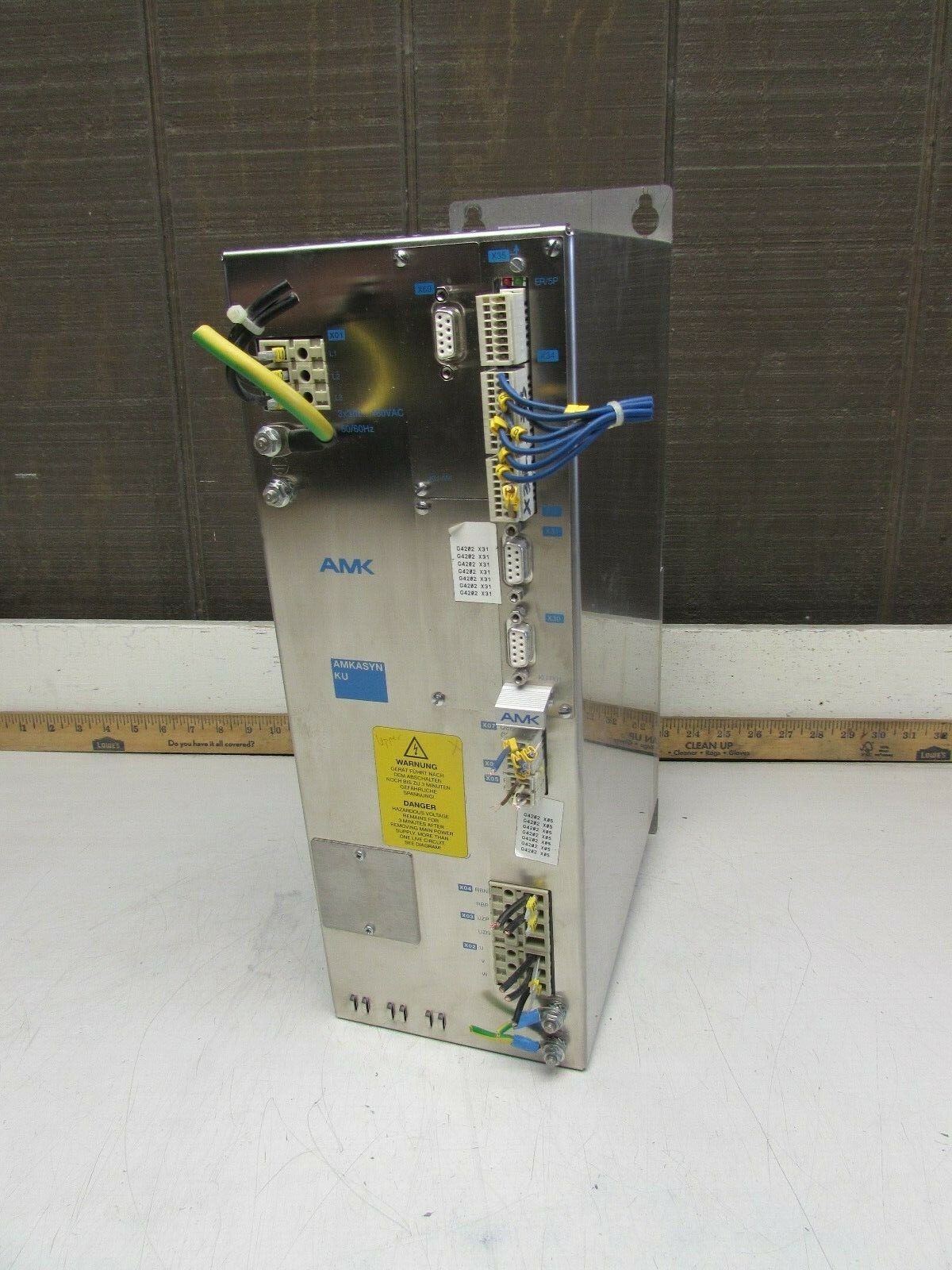 AMK Amkasyn KU6, DRIVE CONTROLLER, 3pH / 480V/ 6kVA ,GOOD TAKEOUT! MAKE ...