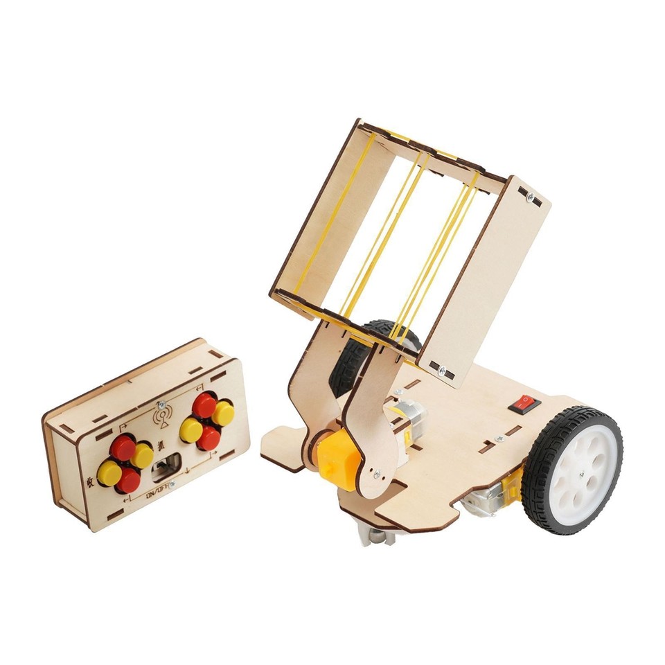 DIY Mini Remote Control Car Toy Ball Pickup Car Model for Kids Boys ...