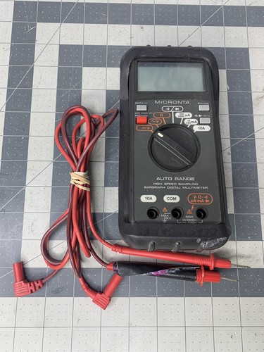 Micronta 22-167 Autorange LCD Digital Multimeter Data Hold Range ...