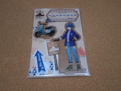 Yuru Camp Pine Cone Campsite 1Anniversary Commemorative Acrylic Stand ...