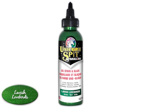 UNICORN SPIT SPARKLING Glaze Gel Stain Paint Tint Sparkle LAVISH ...