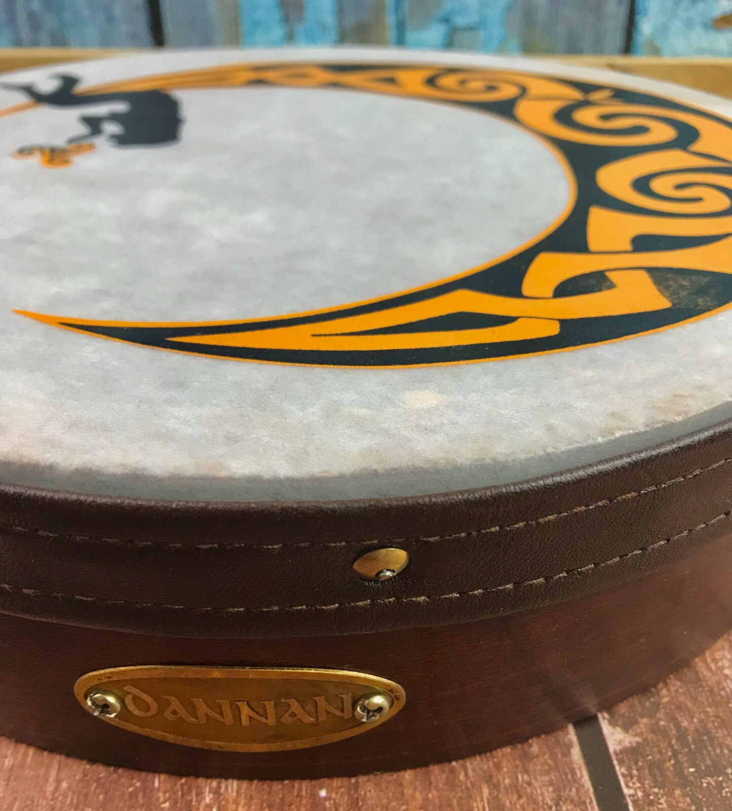 Handmade Dannan 10" Vegan Irish Bodhran Hand Drum - Rhiannon Moon ...