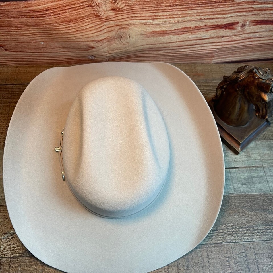 Mens Rodeo 100X Felt Western Cowboy Hat Tejana lana 100x Vaquero Texana ...
