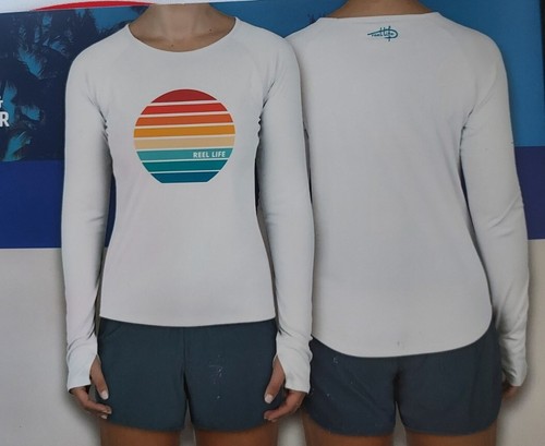 Women's XL - Reel Life SUN & WATER Series Sun Defender Long Sleeve UV ...