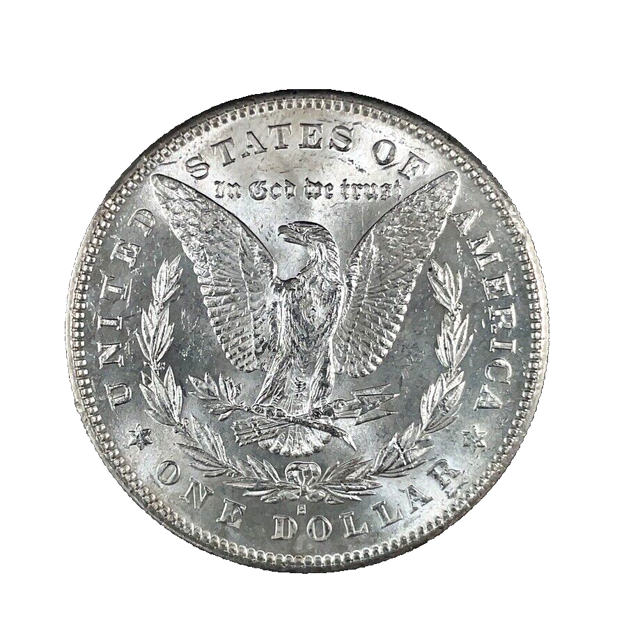 1878-S OBV PL-Proof Like Morgan Dollar GEM BU. 90% Silver Coin # 1607 ...